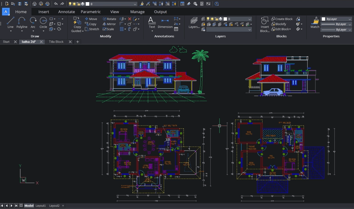 BricsCAD Tutorial: Layouts - CADkoop