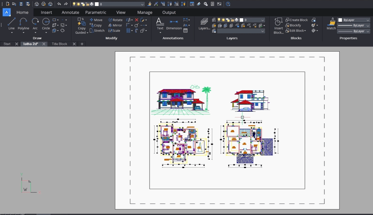 BricsCAD Tutorial: Layouts - CADkoop
